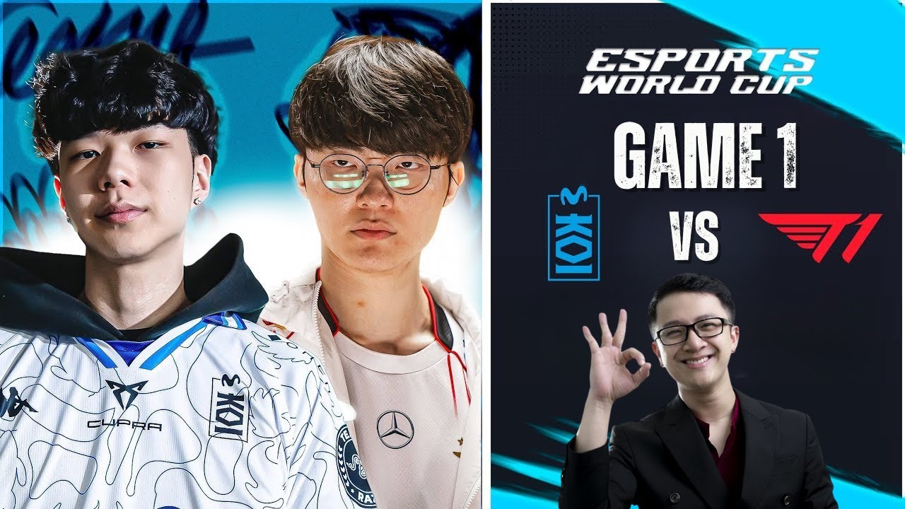 MKOI vs T1 | GAME 1 | EWC 2025 | Quarterfinals | Day 18/07 #FPTPlay #FPTPlayeSports # ...