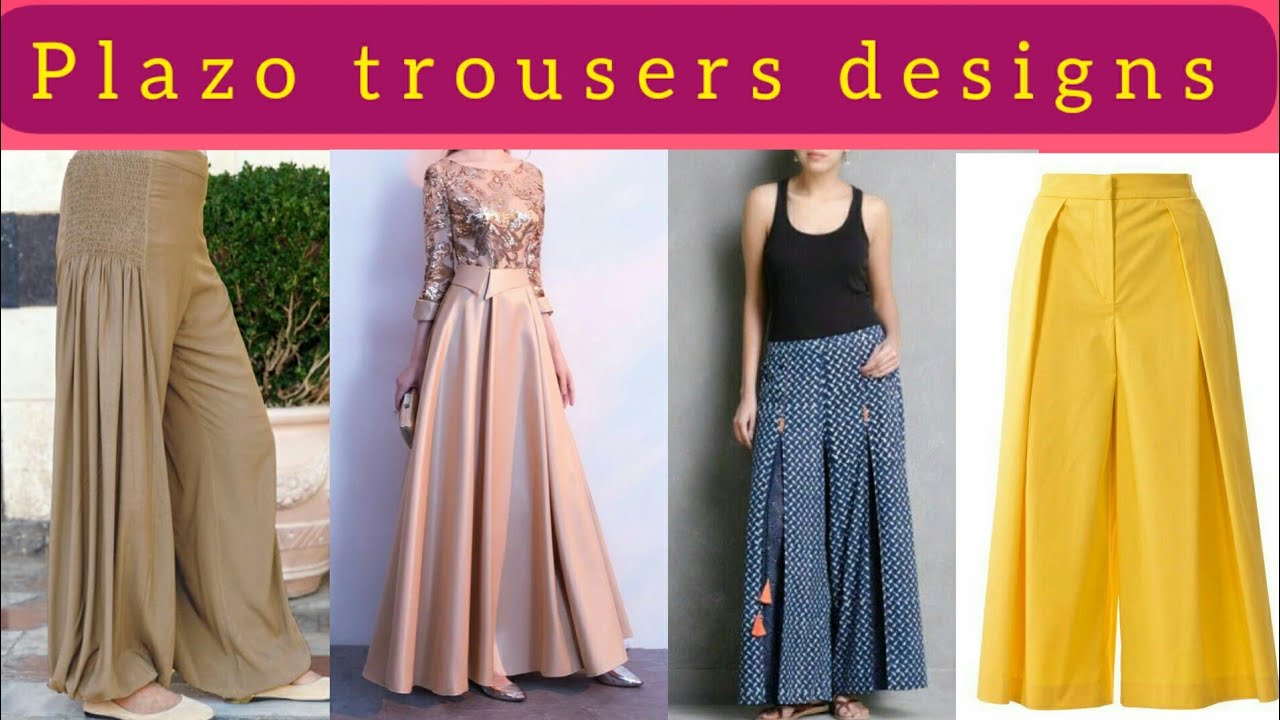 plazo designs/ stylish and trendy plazo designs/ #Liza Fashion Wear ...