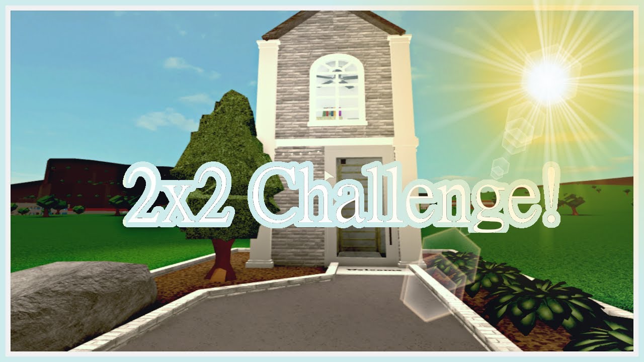 Roblox - Bloxburg || 2x2 Challenge! - YouTube