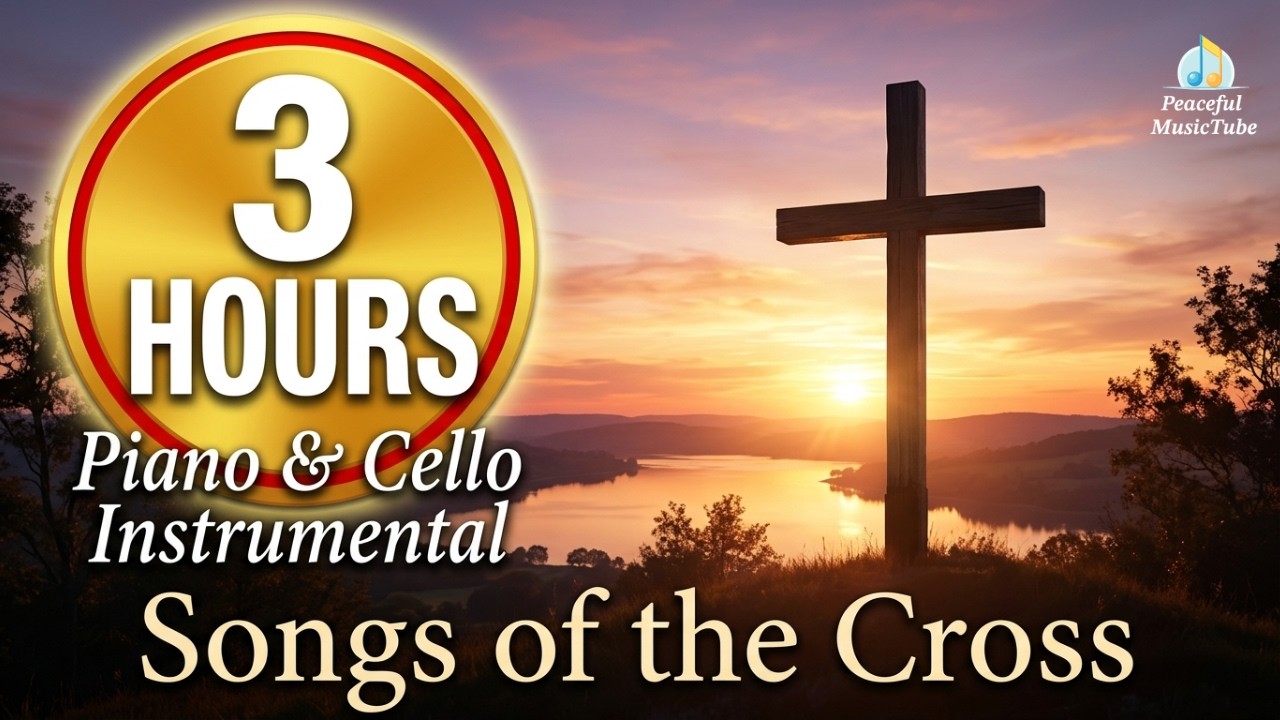 Songs of the Cross - 3 Hours Piano & Cello Instrumental Loop | Peaceful ...