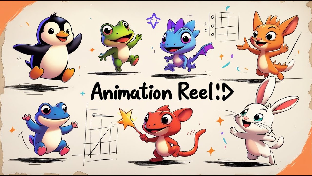 Classical Animation Reel 2023 | 2D Hand-Drawn Cartoon Animation | Poor ...