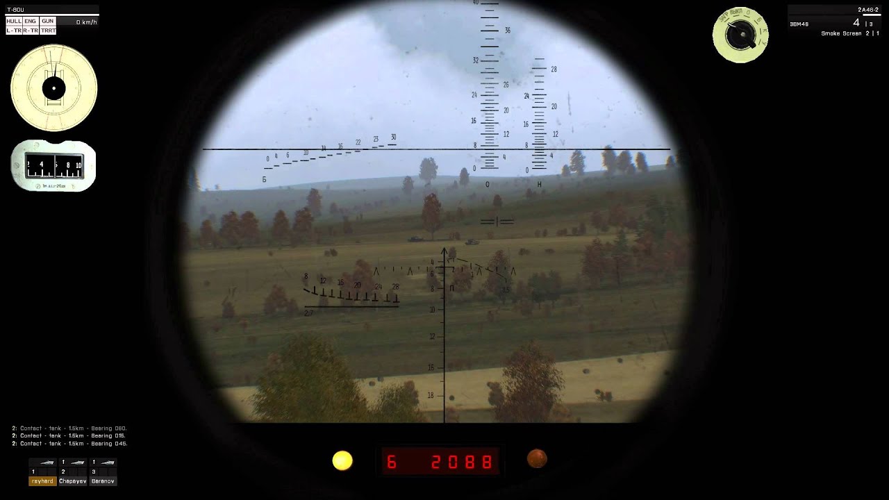 1G42 & 1G46 FCS for T80 series tanks - YouTube