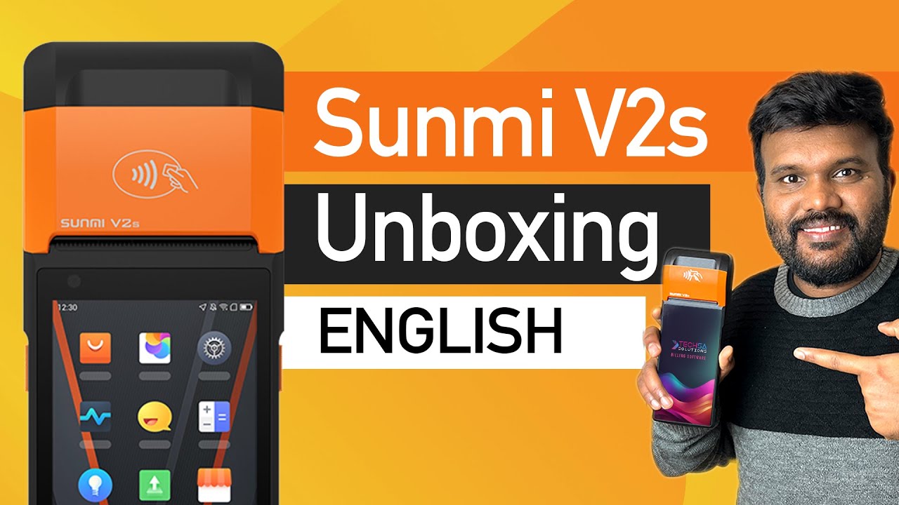 Sunmi V2s Unboxing & Overview | Perfect Device for Your Business Needs ...