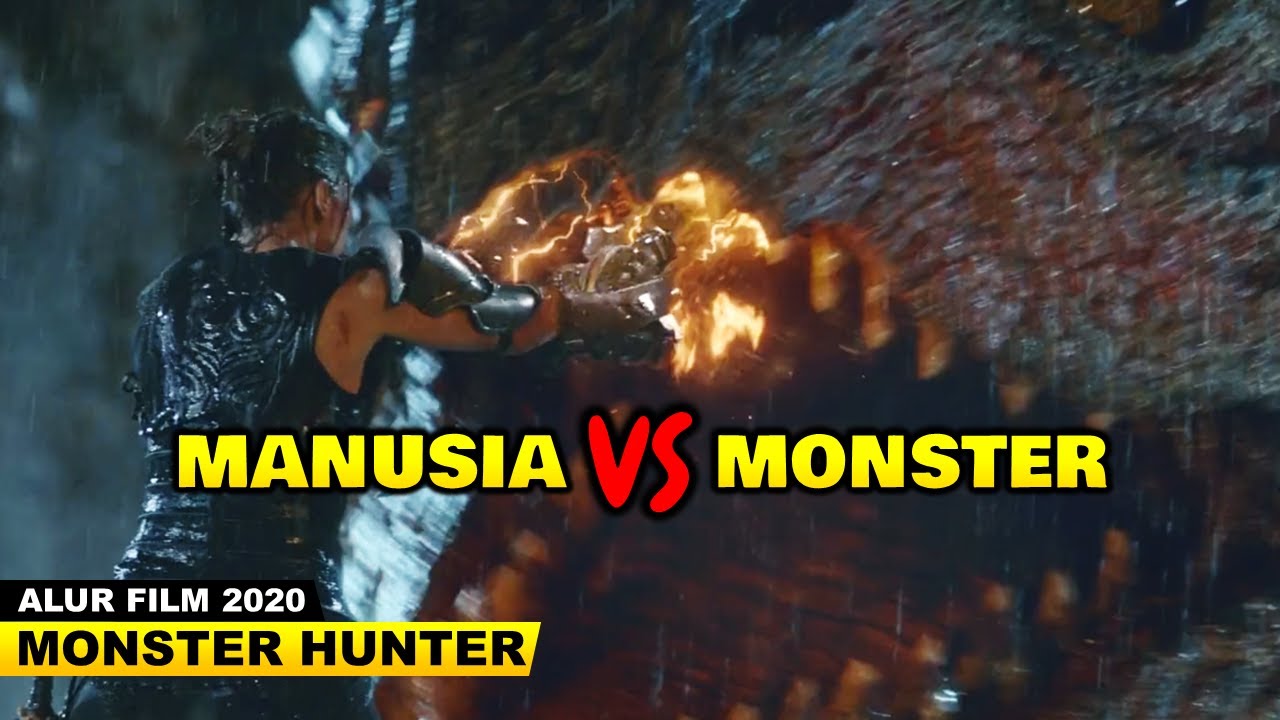 TERJEBAK DALAM DUNIA MONSTER RAKSASA | ALUR CERITA FILM MONSTER HUNTER ...