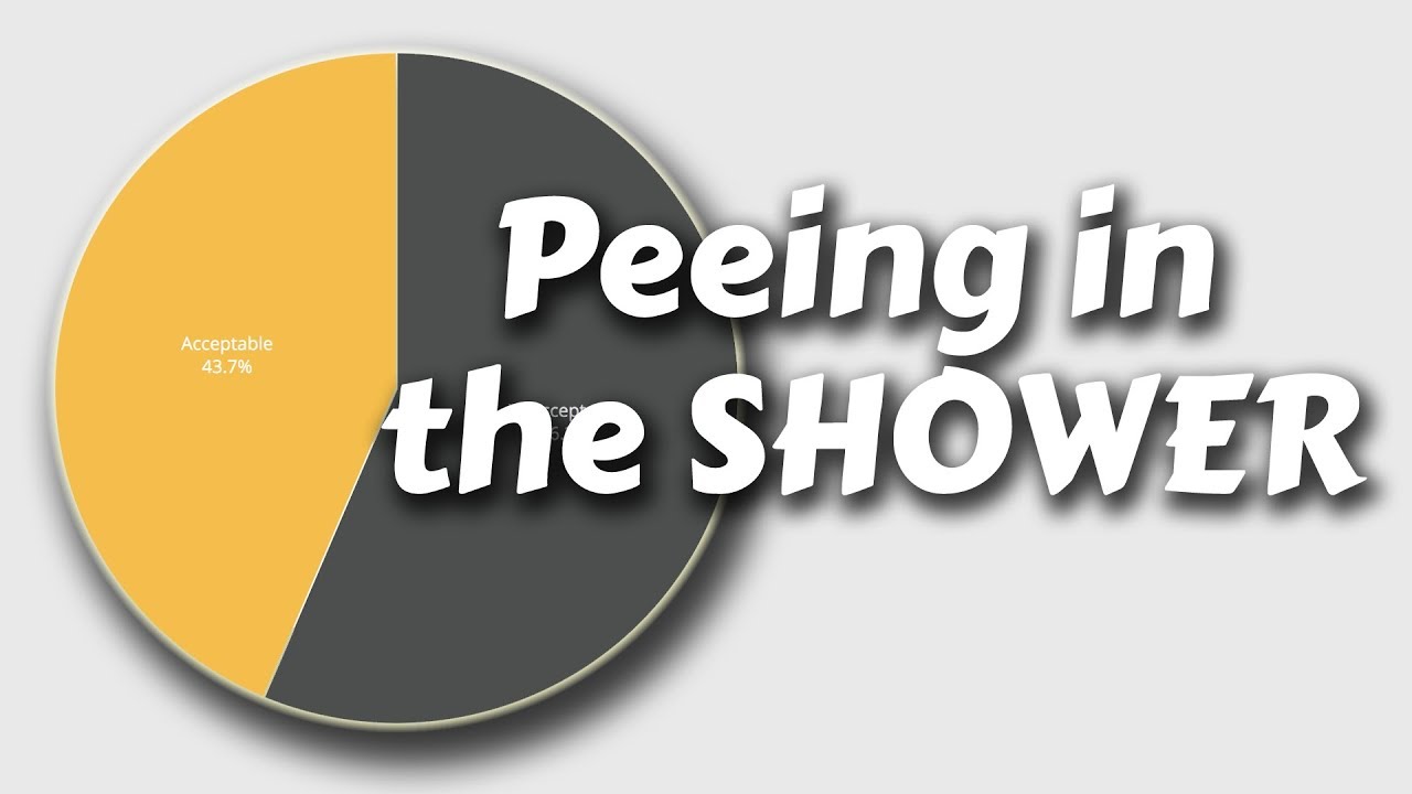 Is It Okay To Pee In The Shower Dont Be Afraid Youtube