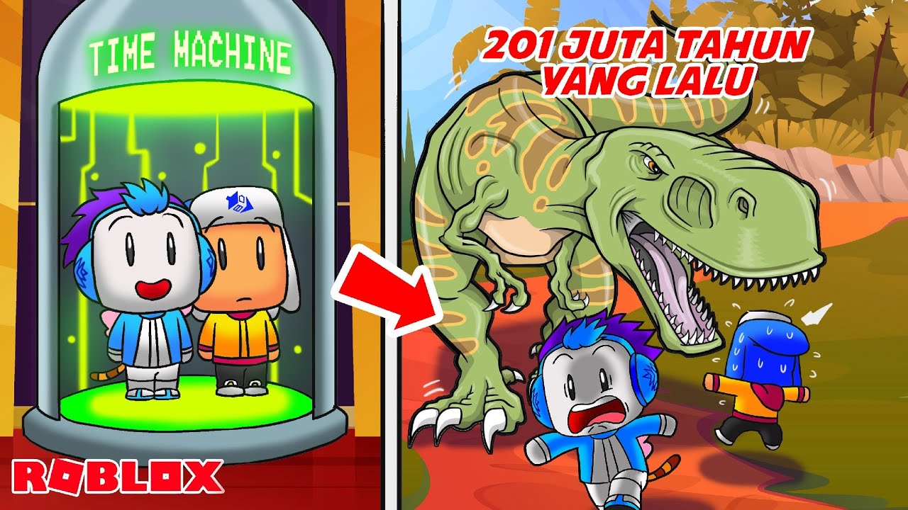 BABY DEL DAN MOCIL MASUK MESIN WAKTU UNTUK PERGI KE MASA LALU ZAMAN ...