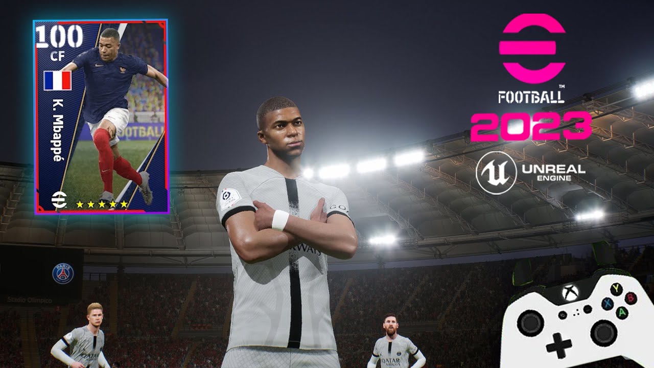 eFootball 2023 Gameplay - Kylian Mbappe ( Dream Team ) | PC gameplay ...
