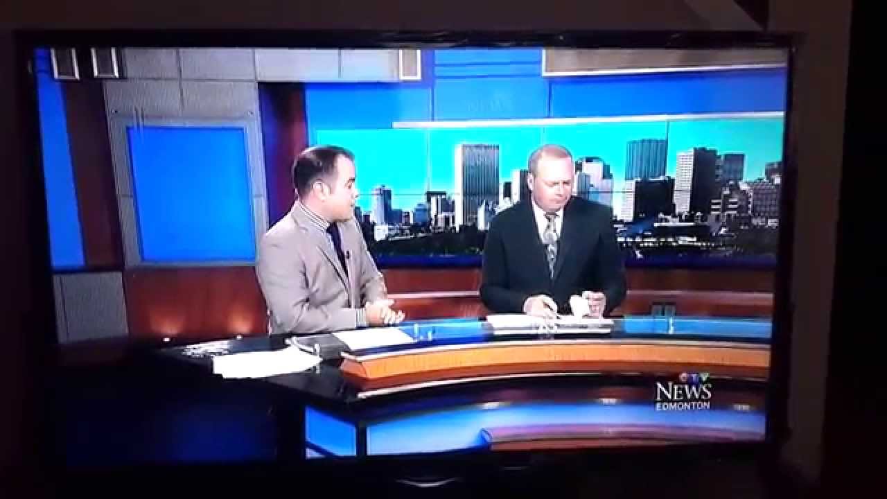 CTV Edmonton News Blooper - YouTube