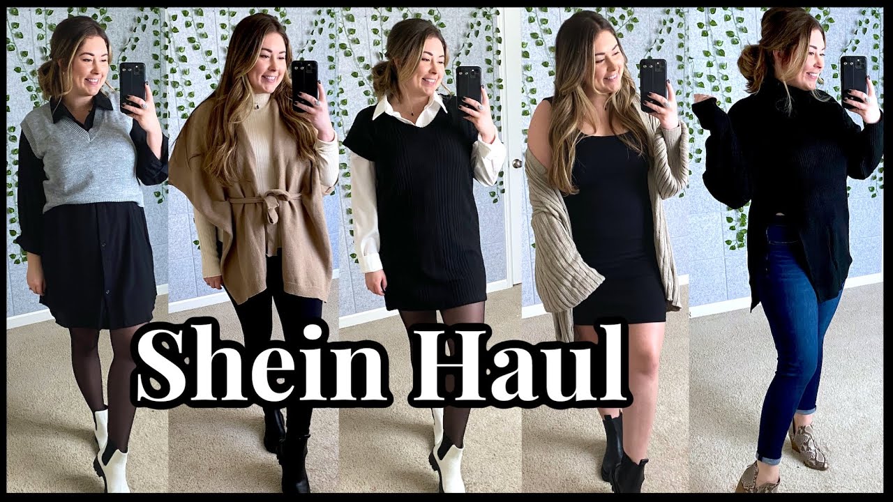 HUGE FALL SHEIN TRY ON HAUL 2021 | MUST HAVE FALL FASHION 2021 ...