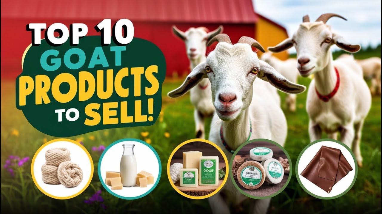 Top 10 Goat Products to Sell, Ideas for value-added products, from milk ...