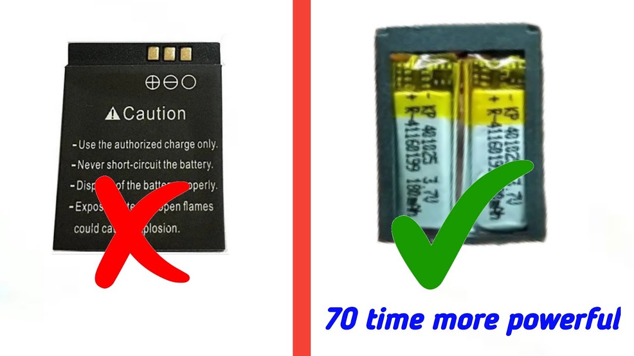 Increase smart watch battery backup || 70 time more backup || with ...