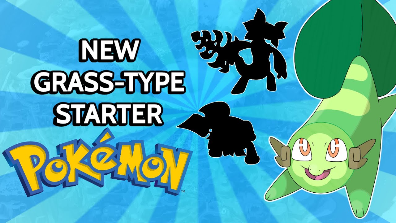Designing NEW Starter Pokemon! [Grass-Types] - YouTube