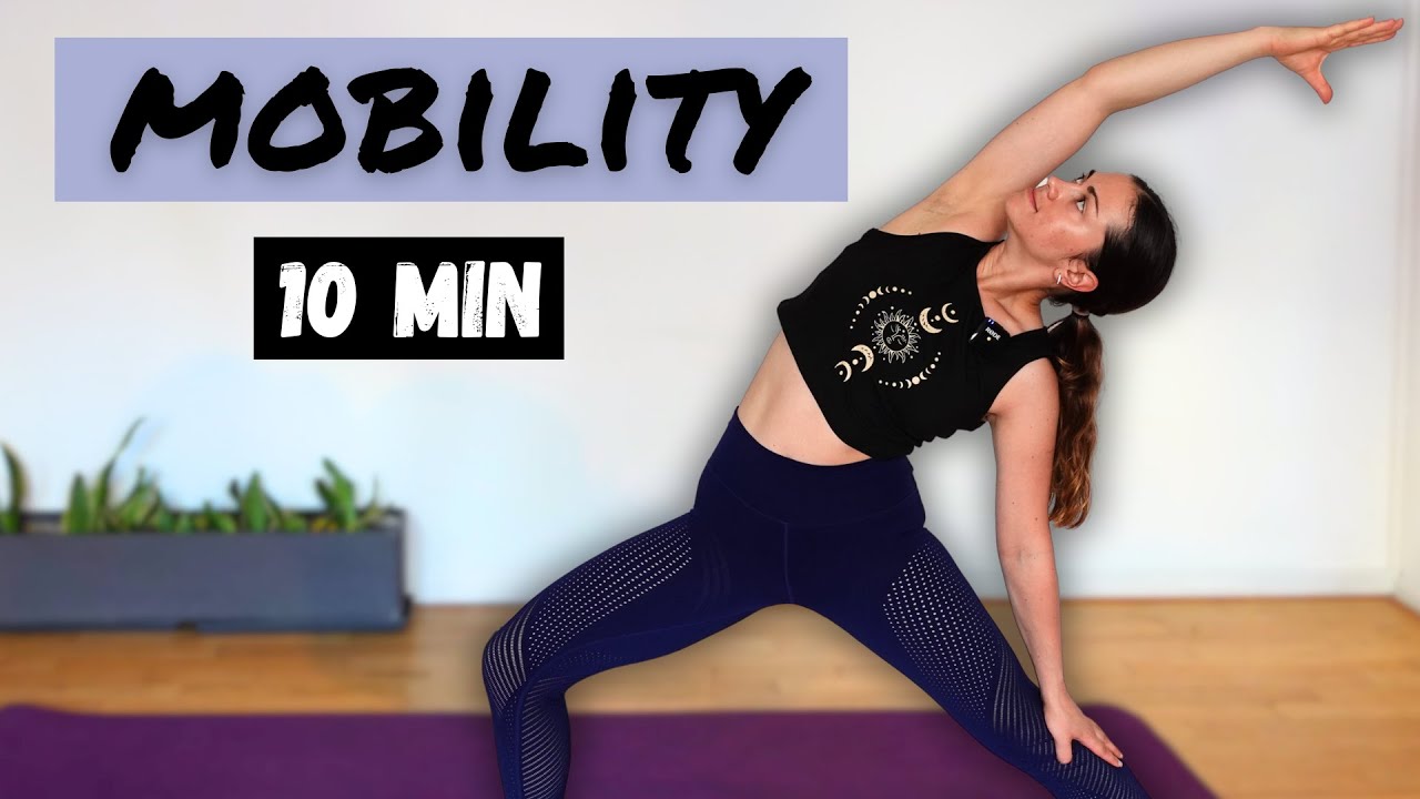 10 MIN FULL BODY MOBILITY WORKOUT | Yoga-Inspired ☯️ (Beginner-Friendly ...