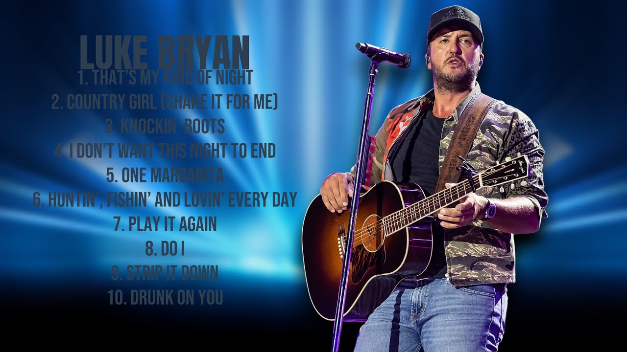 Luke Bryan-Essential tracks of 2024-Greatest Hits Mix-Fad - YouTube