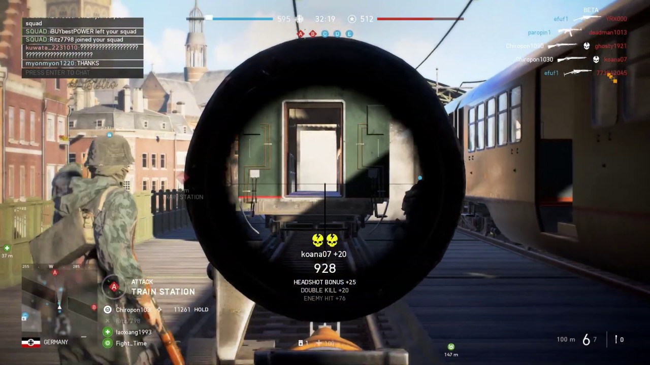 【BFV】SNIPER kill movie 2in1!!! - YouTube