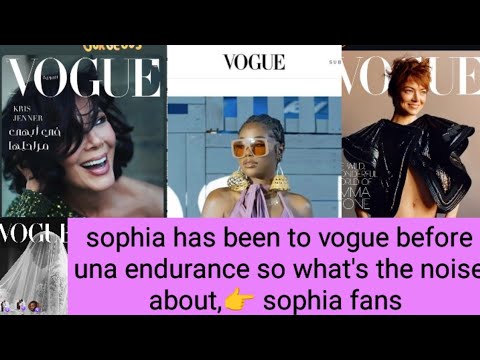 What's the noise about, sophia has been to vogue countless times 👉 ...