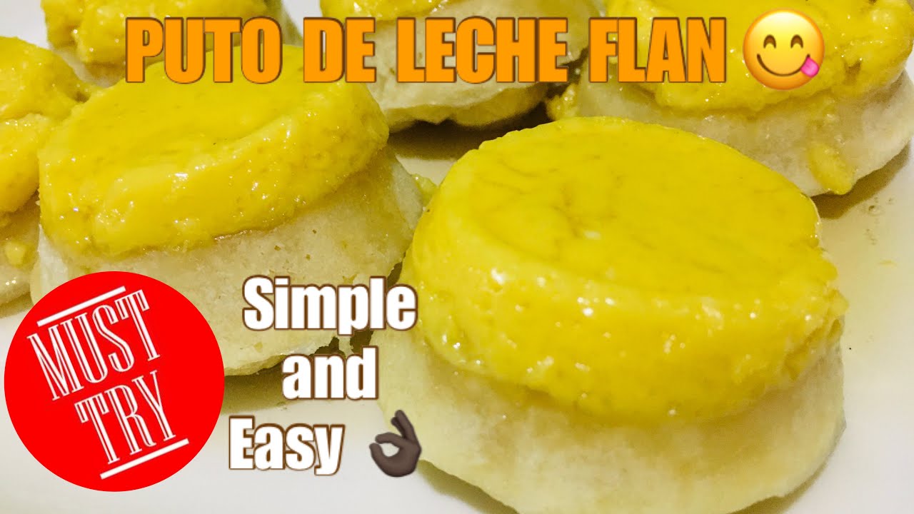 PUTO DE LECHE FLAN | SIMPLE AND EASY - YouTube