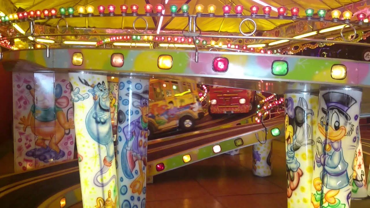 Car ride at coral island blackpool August 2015 - YouTube