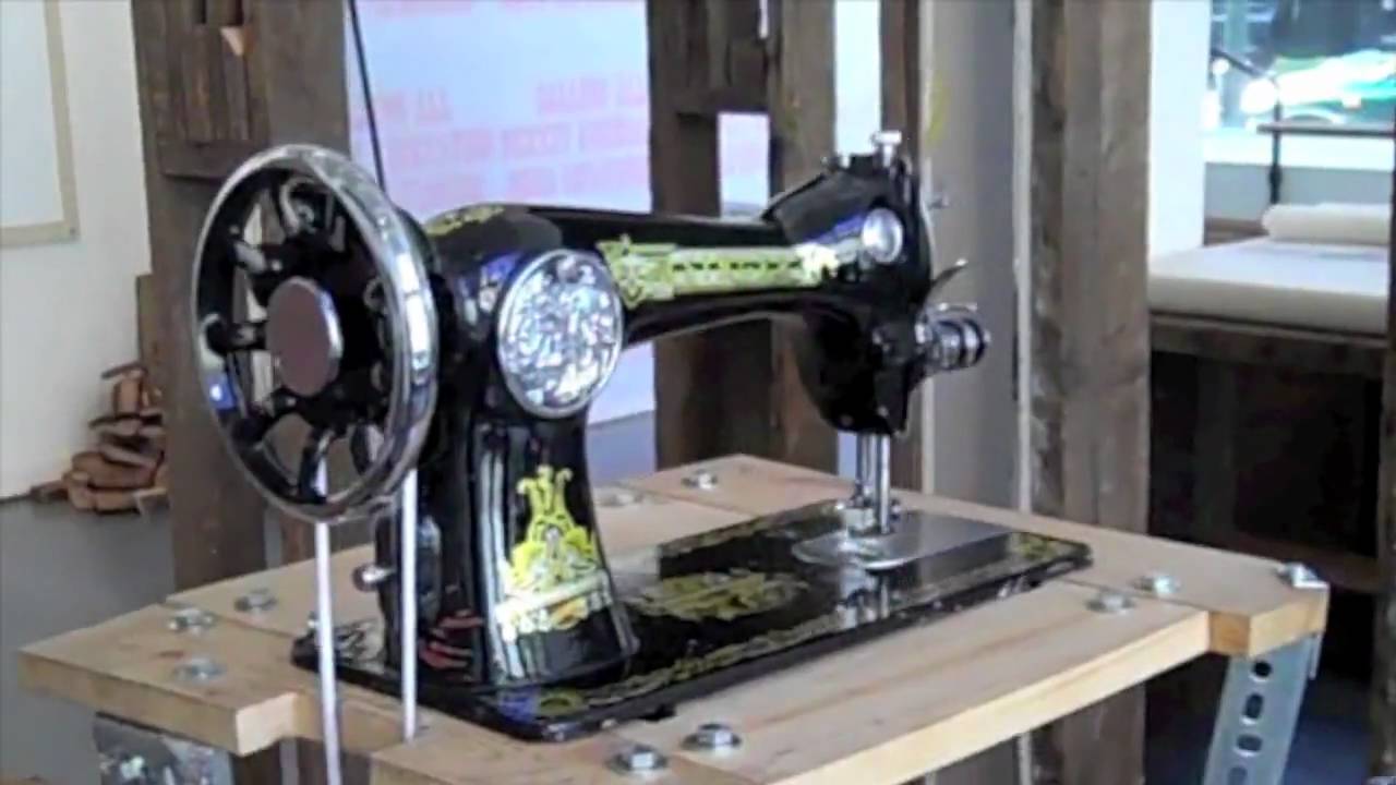 The Mobile Bicycle Sewing Station - YouTube