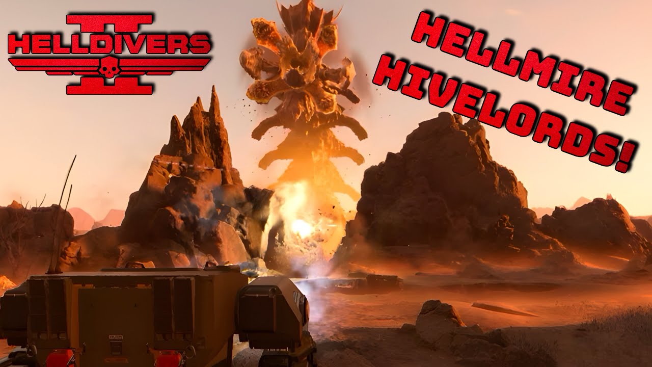 Duo DESTROYS 3 Hellmire HIVELORDS - Helldivers 2 - YouTube