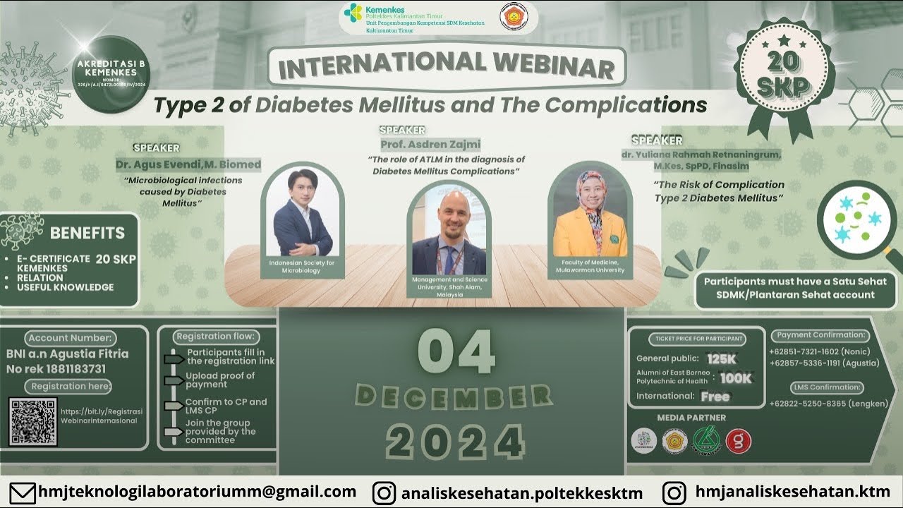 Webinar Internasional Poltekkes Kemenkes Kaltim TLM 2024 - YouTube