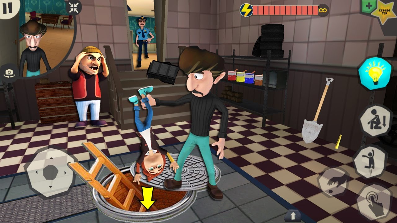 Scary Robber Home Clash Update Special Levels Control Brian Troll Felix ...