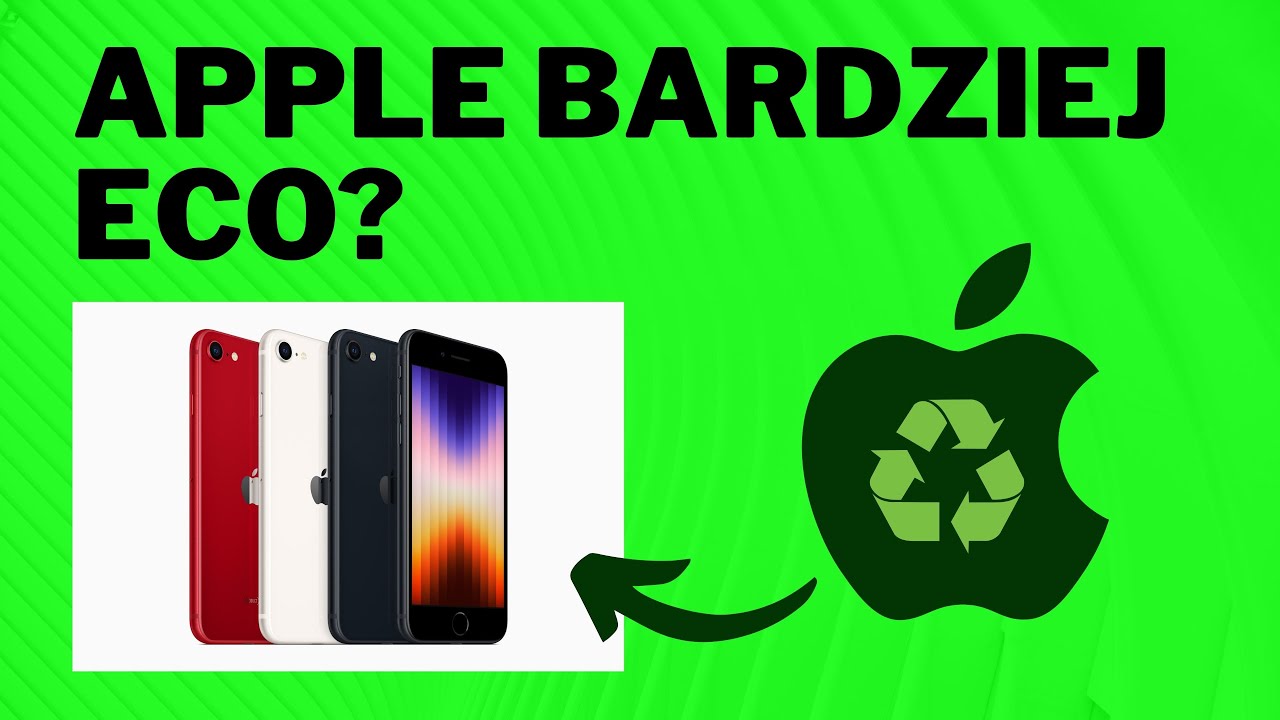 Apple bardziej EKOLOGICZNE? Nowy iPhone SE z aluminium od ELYSIS! O co ...
