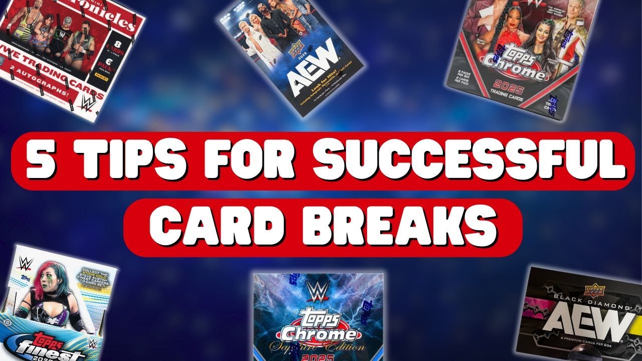 5 Tips for Successful Trading Card Breaks - YouTube