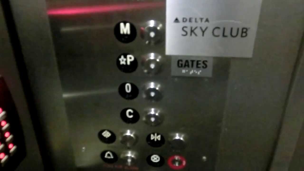 Montgomery Hydraulic Elevator @LAX Airport Terminal 5, Los Angeles ...