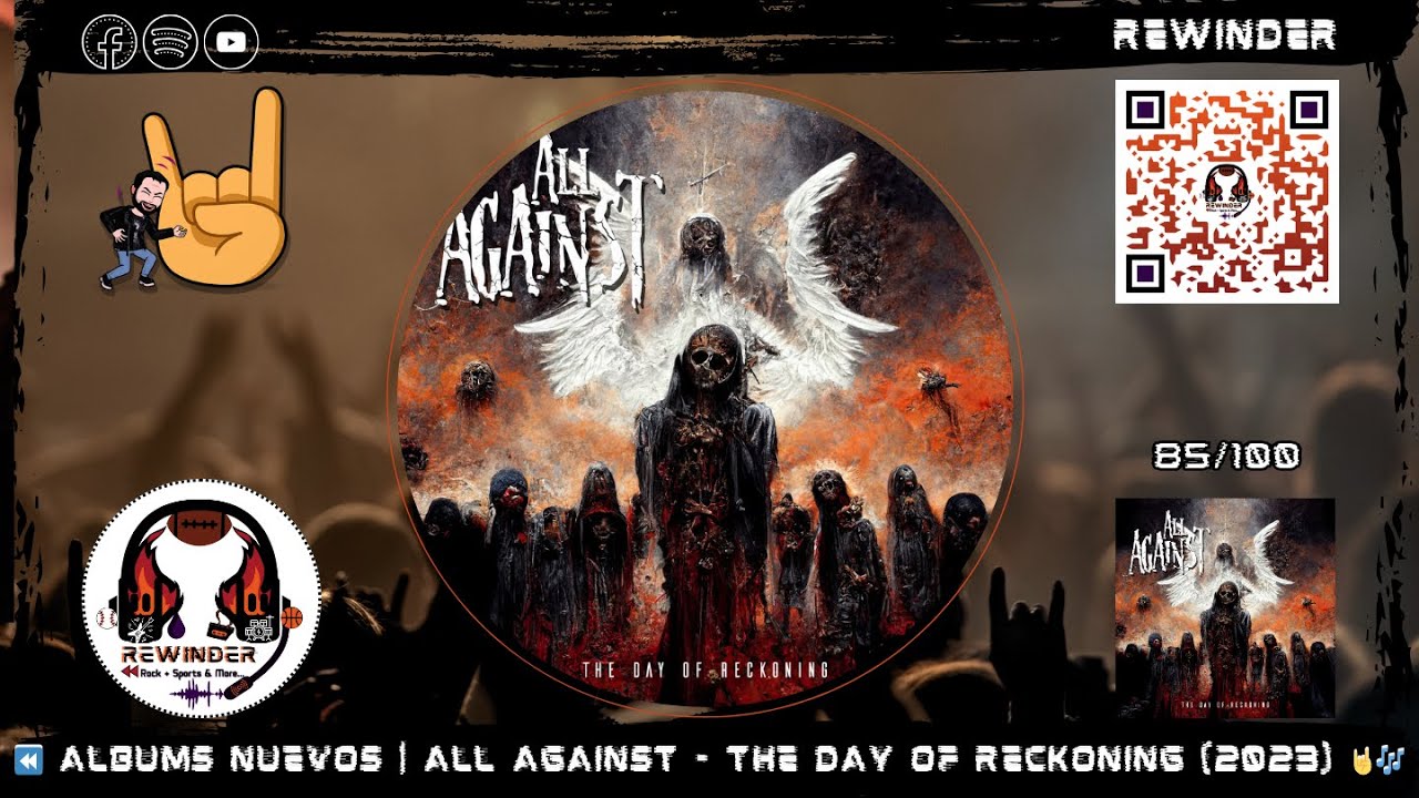 ⏪ Albums Nuevos | All Against - The Day of Reckoning (2023) 🤘🎶 - 85/100 ...