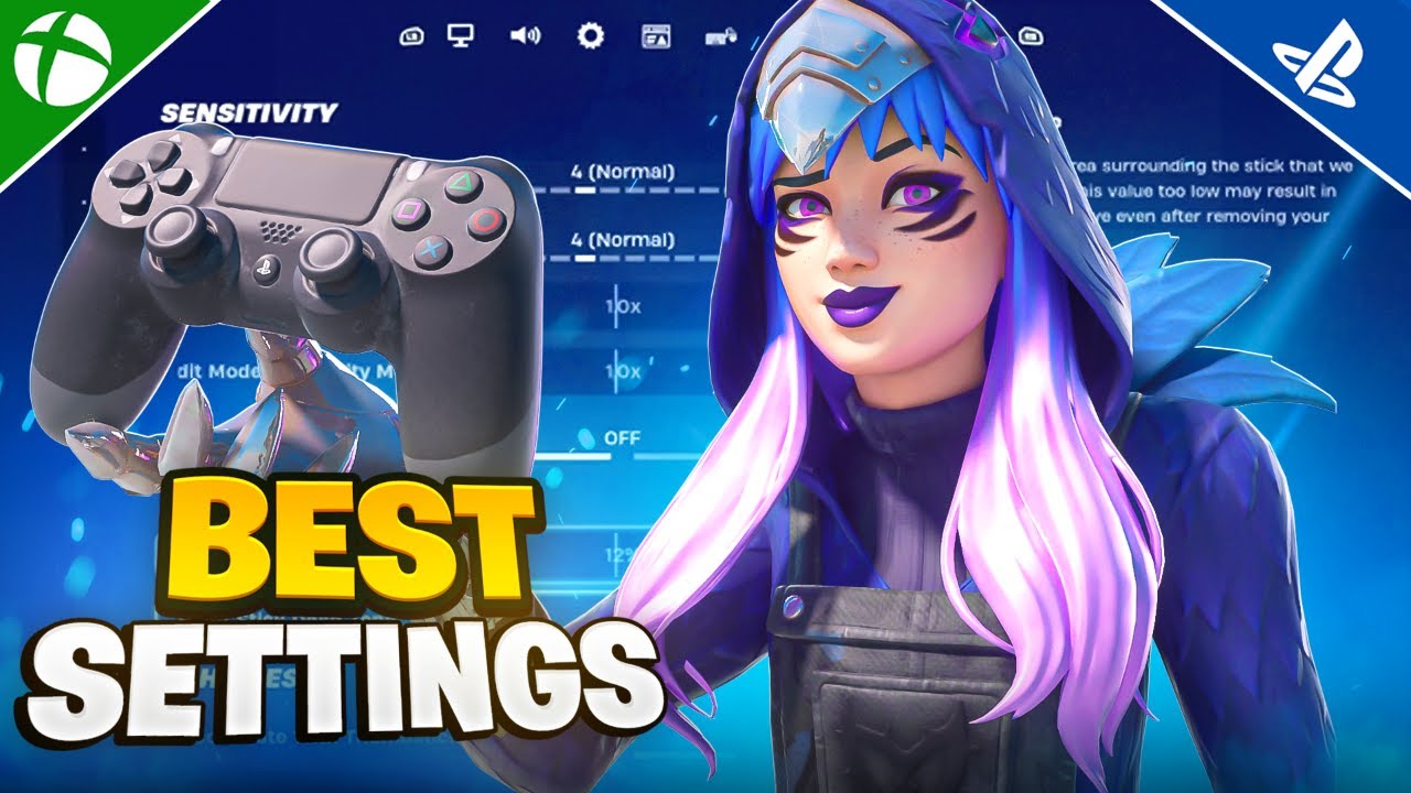 *NEW* BEST Controller Settings For Fortnite Chapter 6! (PS4/PS5/XBOX/PC ...