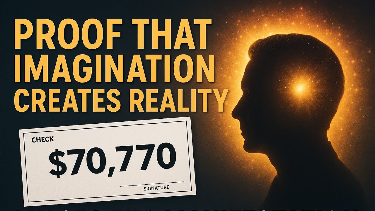 Proof That Imagination Creates Reality: My $70,770 Manifestation” - YouTube