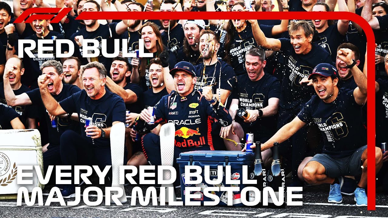 From F1's New Kids To Six-Time Champions: Every Red Bull Major ...