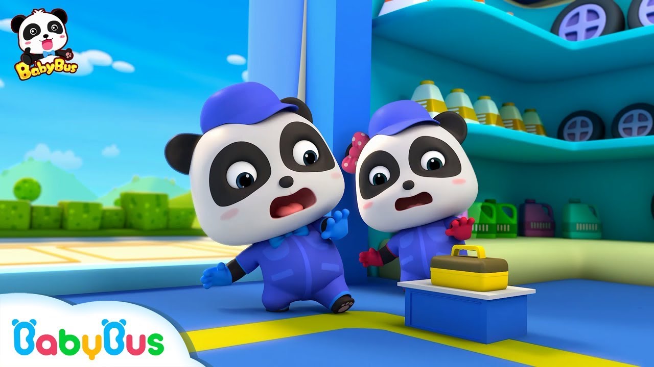 Why are Baby Panda's Magic Tools Moving | Nursery Rhymes | Kids Songs ...