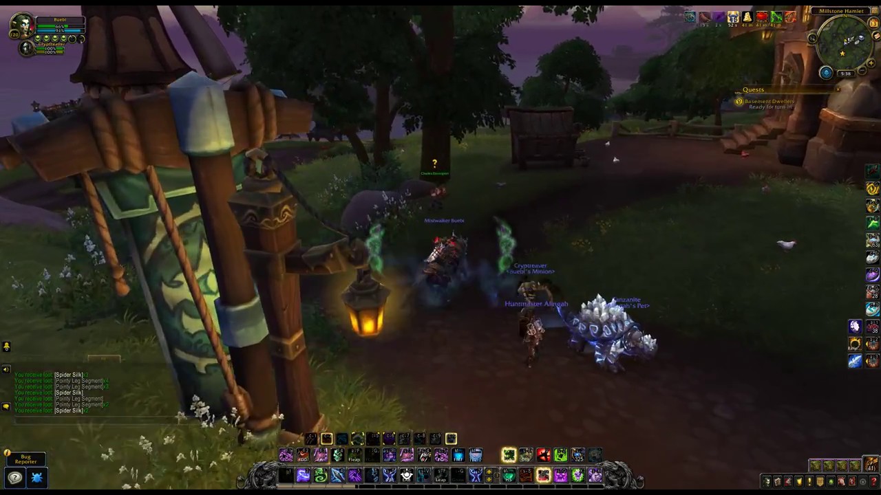 WoW quest - Basement Dwellers - YouTube