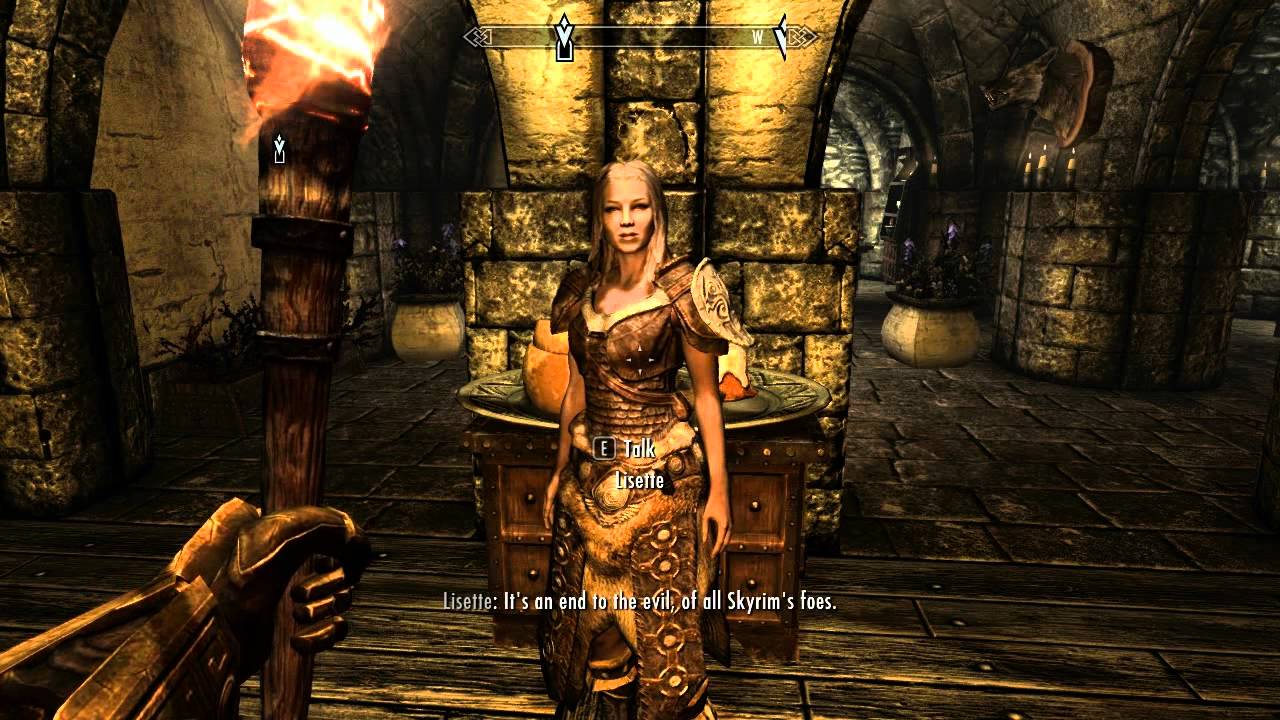 The Dragonborn Comes- In Game - YouTube