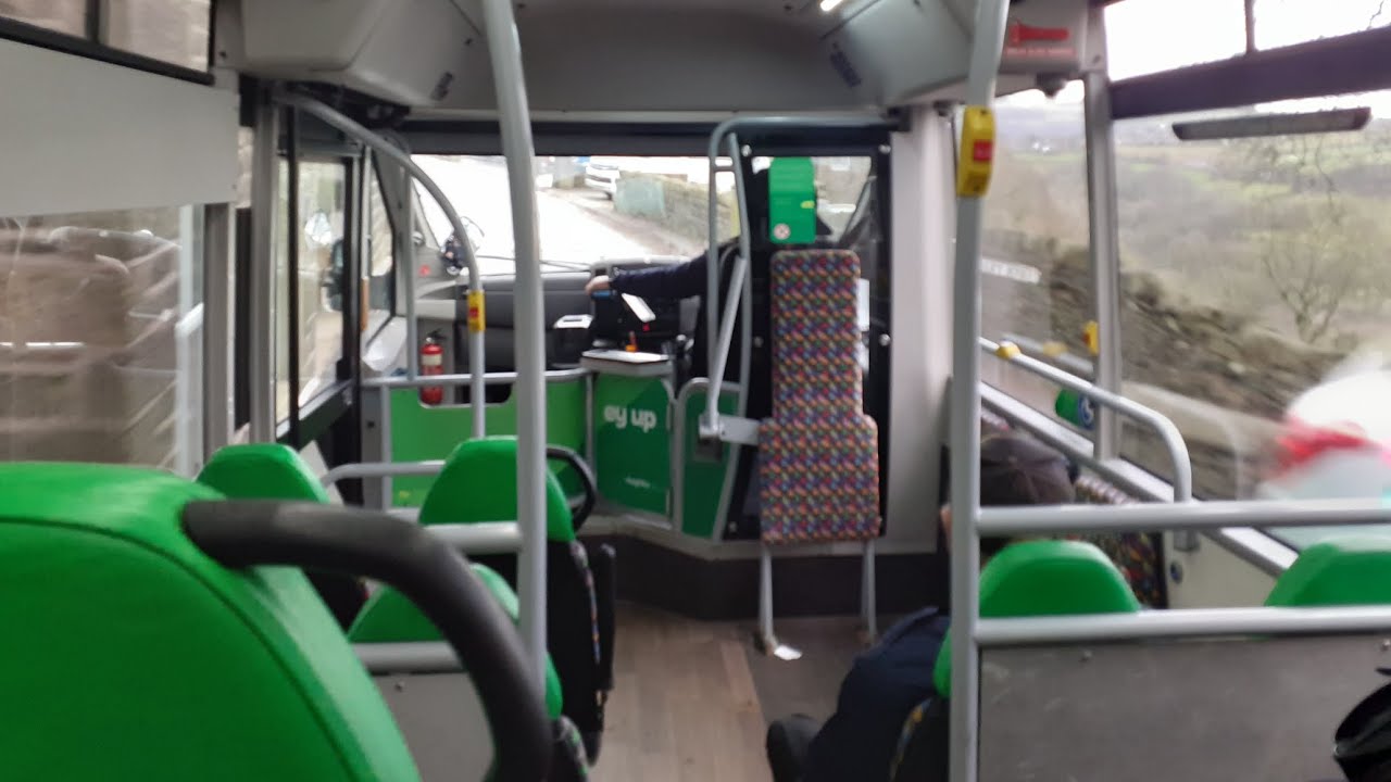 Keighley Bus LN18ETL In Scenic Goose Eye and Laycock - YouTube
