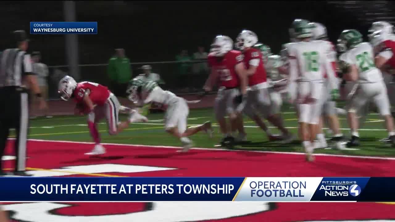 Operation Football: Peters Township defeats South Fayette - YouTube
