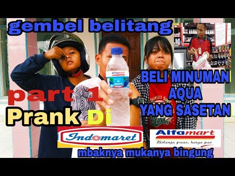 Prank di Indomaret dan Alfamart(masuk Indomaret beli plastik Alfamart)