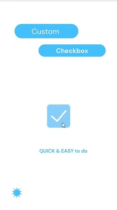 Custom Checkbox Html Css Youtube 1501