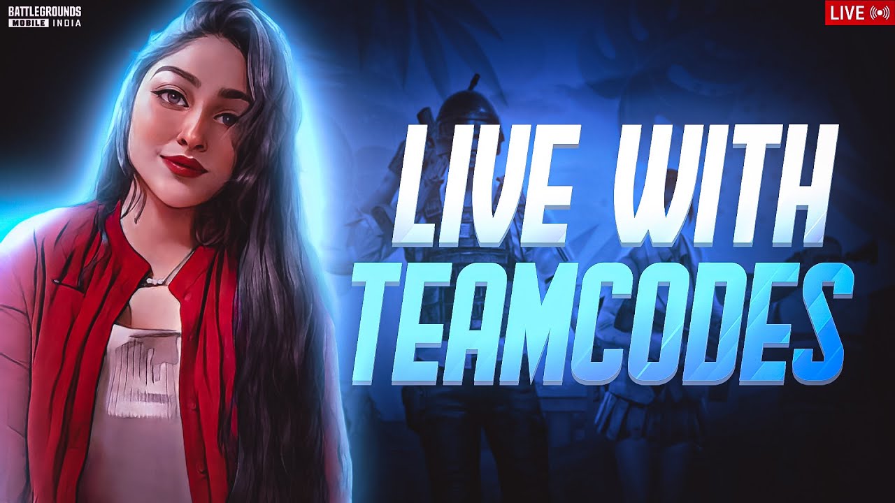 BGMI GIRL GAMER | TELUGU PLAYER | TEAM CODES & LATER ROOMS - YouTube