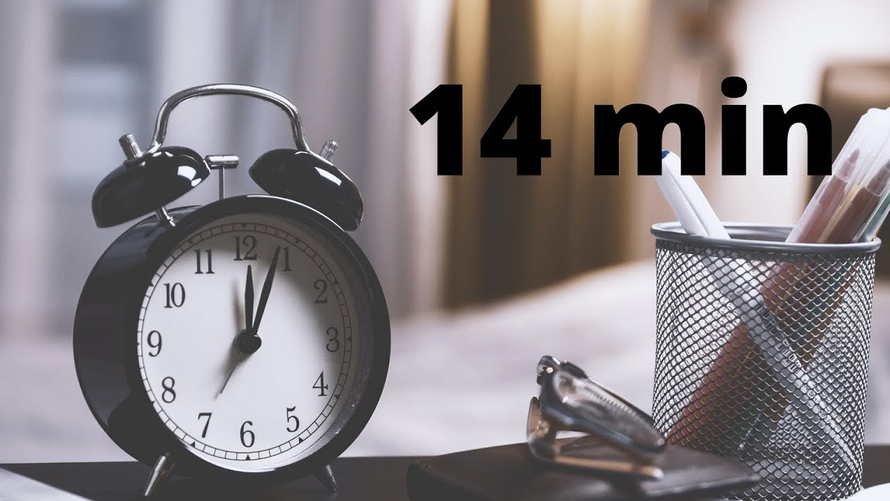 14 MINUTES BILL ALARM - 840 SECONDS - TIMER & ALARM - COUNTDOWN - YouTube