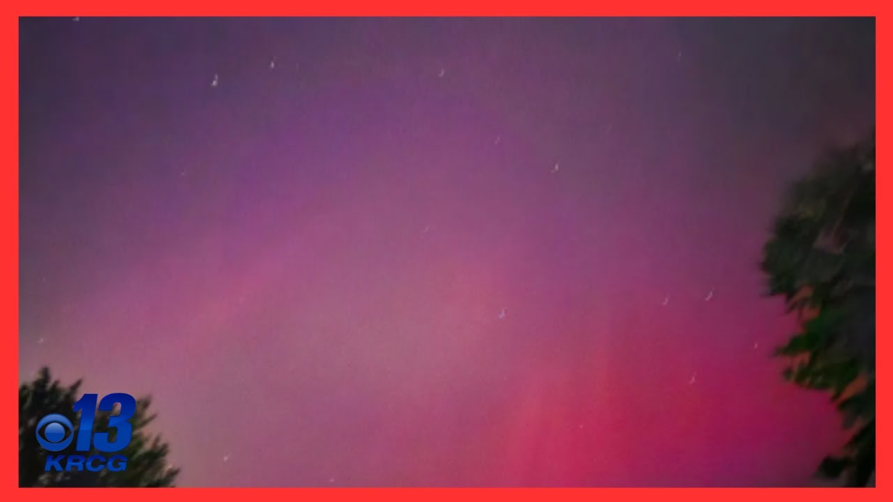 See the aurora borealis in Missouri - YouTube