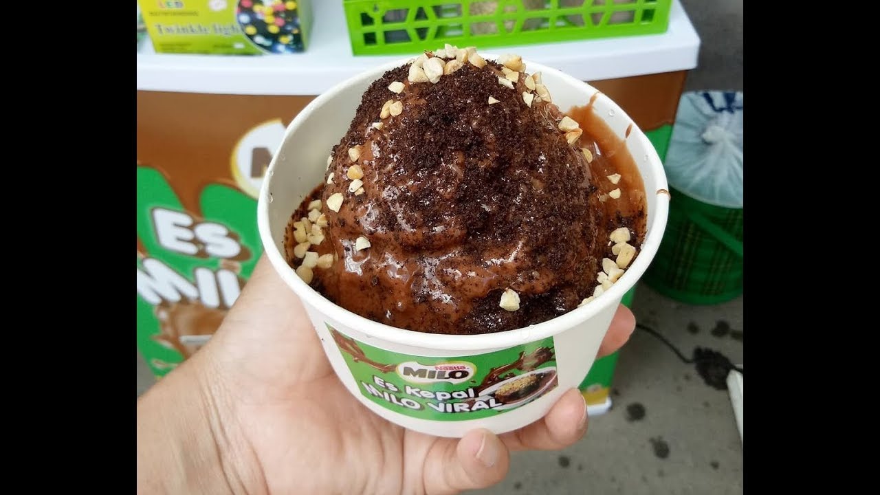 Kopi Milo dan Es Kepal Milo di Cirebon - YouTube