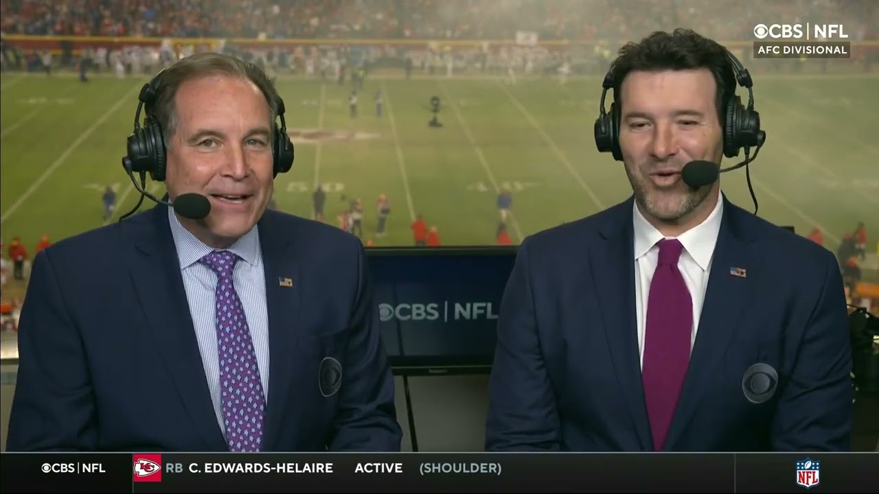 NFL on CBS intro 2022 AFC Divisional BUF@KC - YouTube