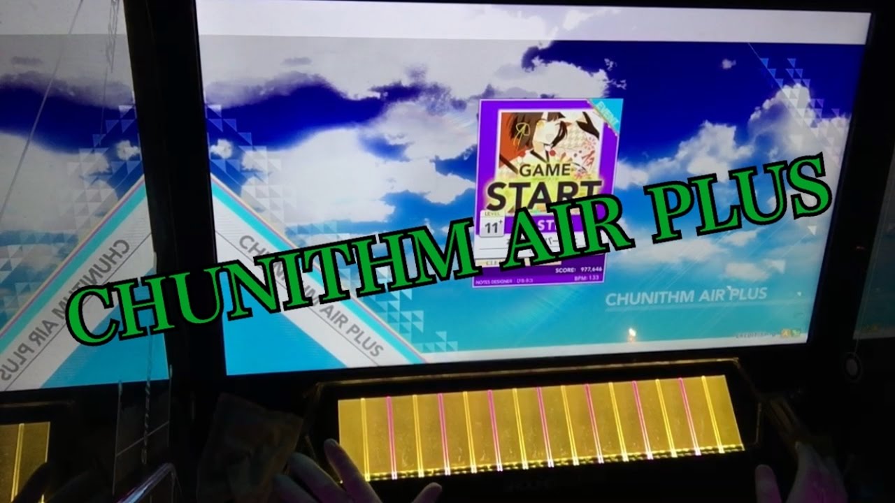 【CHUNITHM AIR PLUS】有頂点ビバーチェ - YouTube