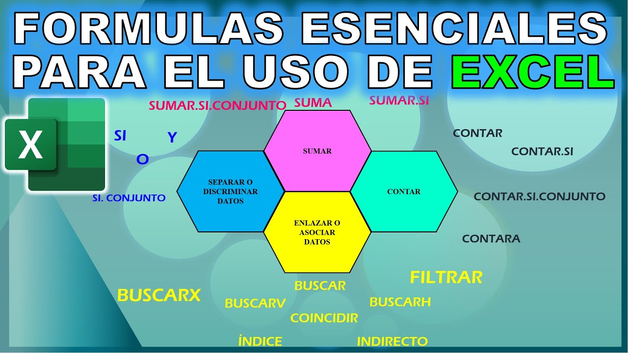 FORMULAS ESENCIALES EN EXCEL @JANSPROGRAMING - YouTube
