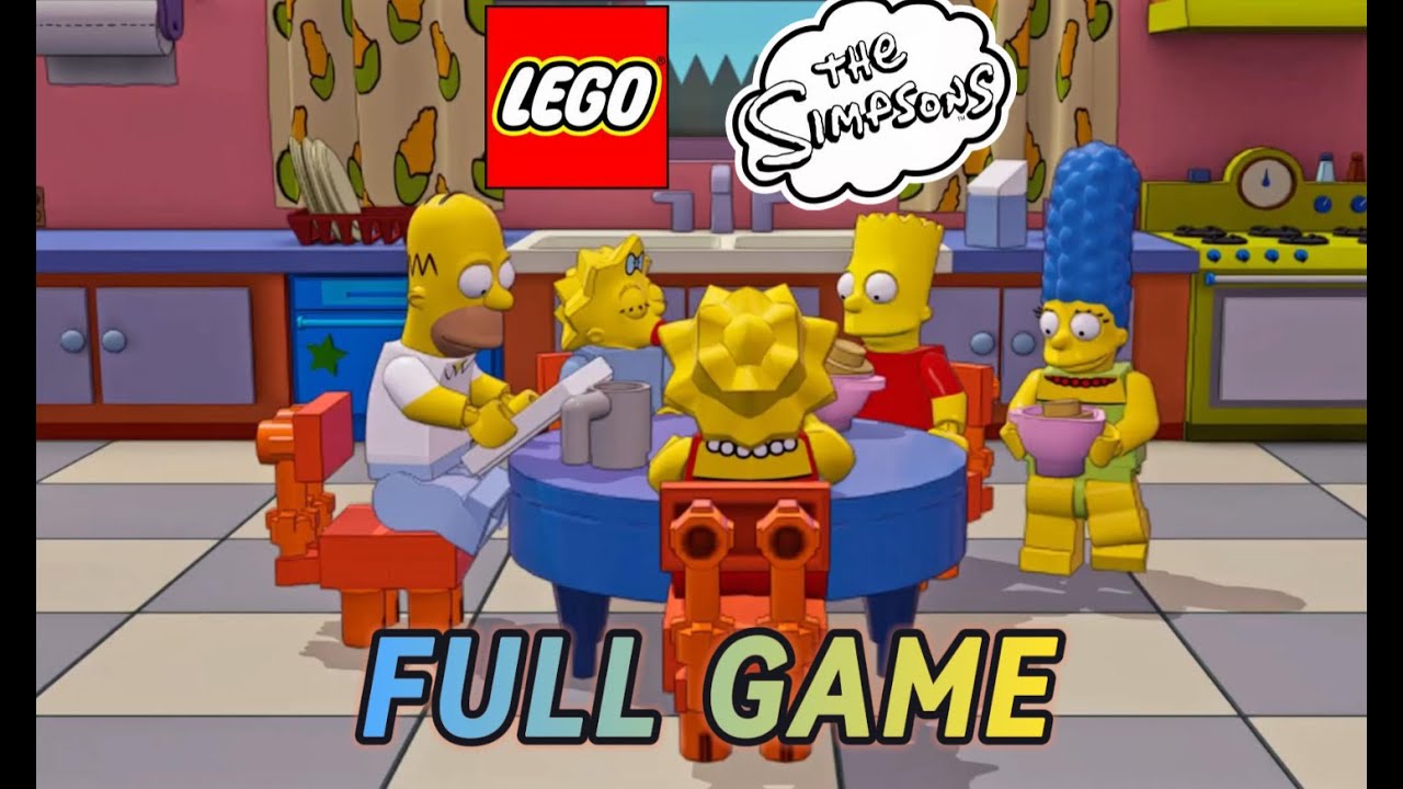 Lego The Simpsons | Full Game! - YouTube