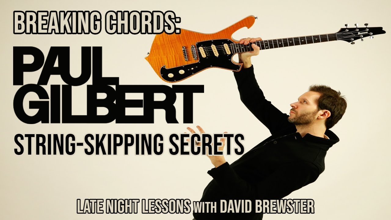 Paul Gilbert String-Skipping Secrets - YouTube