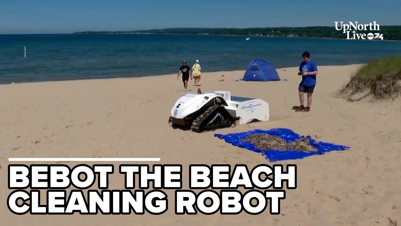 Michigan students and BeBot the robot team up to clean Great Lakes ...